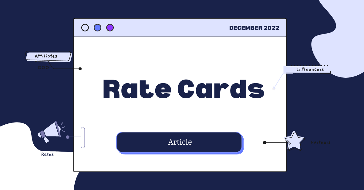 The Benefits of a Rate Card: How to Develop and Use One Effectively